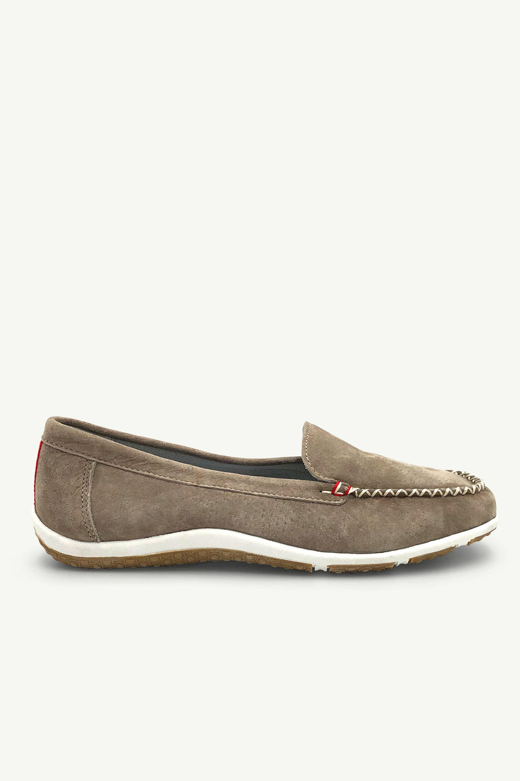Sable Taupe Red Trim – Julz Shoes