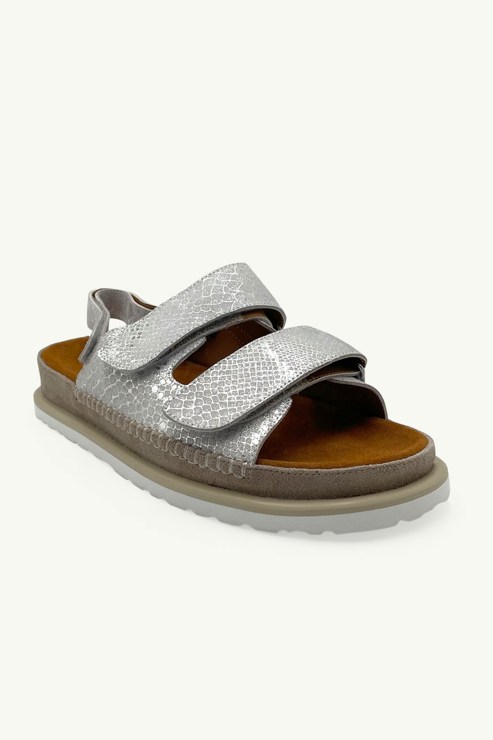 Rae Silver Snake – Julz Shoes