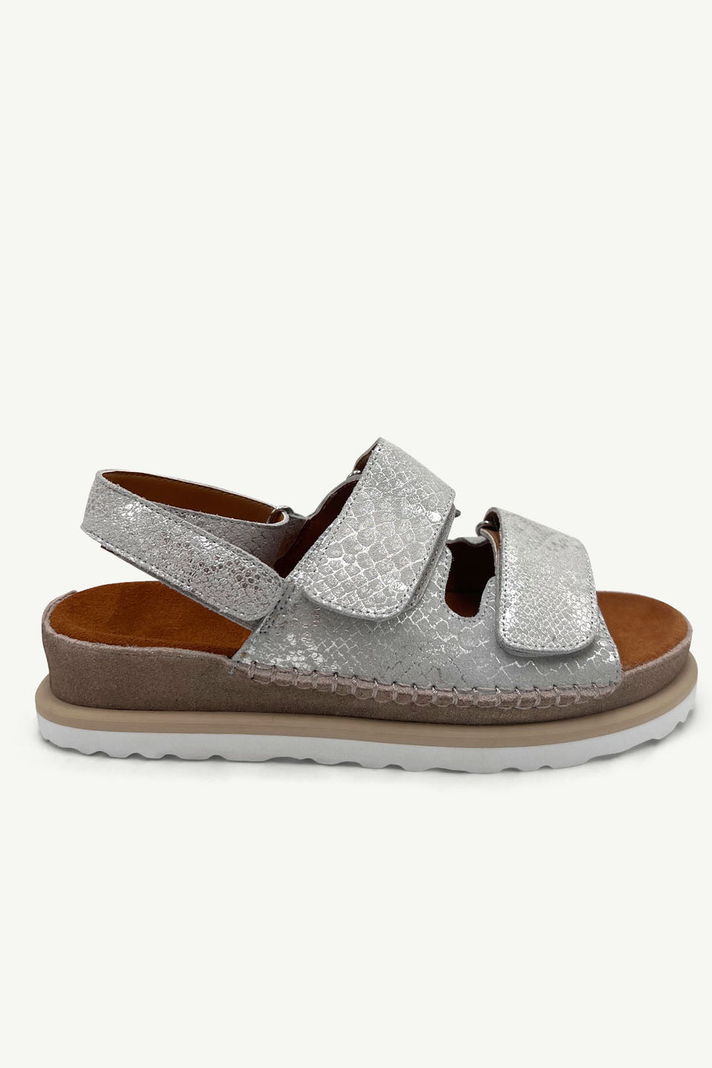 Rae Silver Snake – Julz Shoes