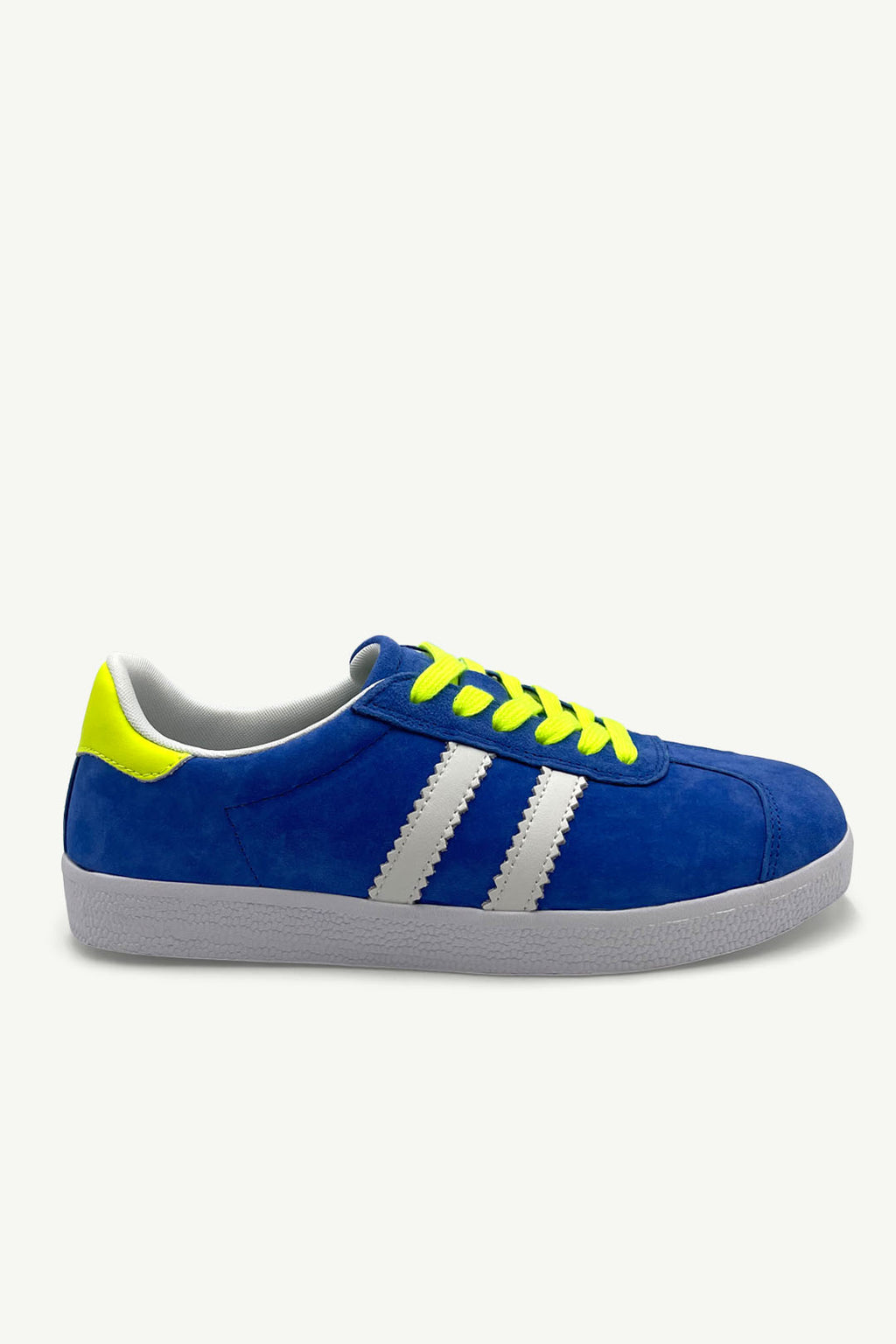 Shiloh Blue, White + Green – Julz Shoes