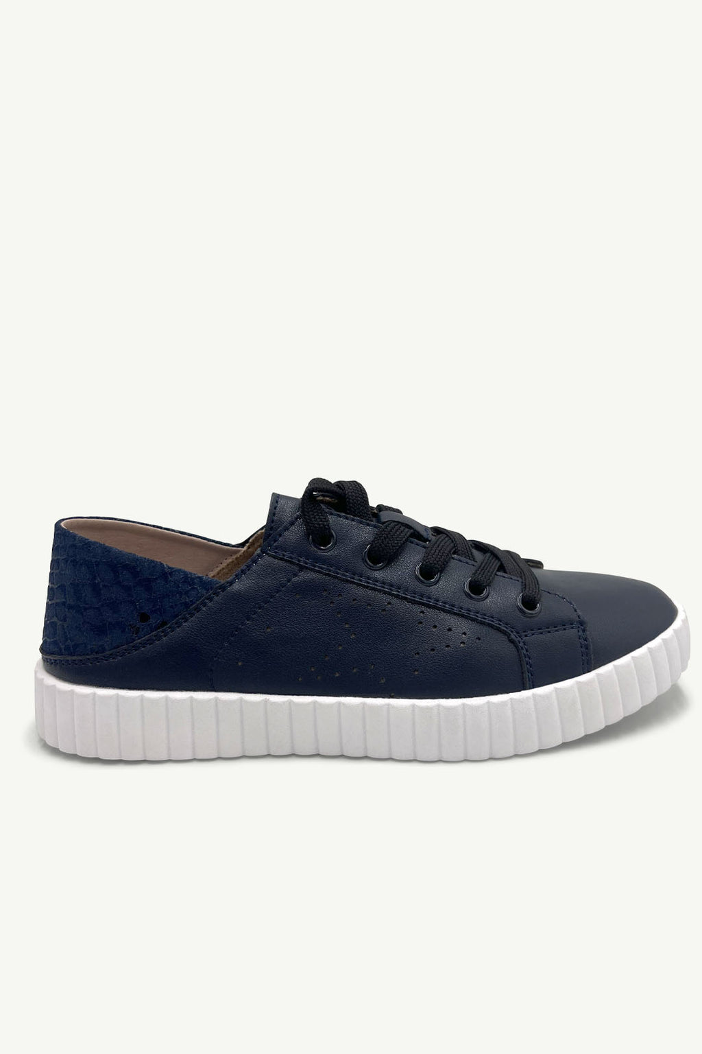 Valentina Navy + Navy Snake – Julz Shoes